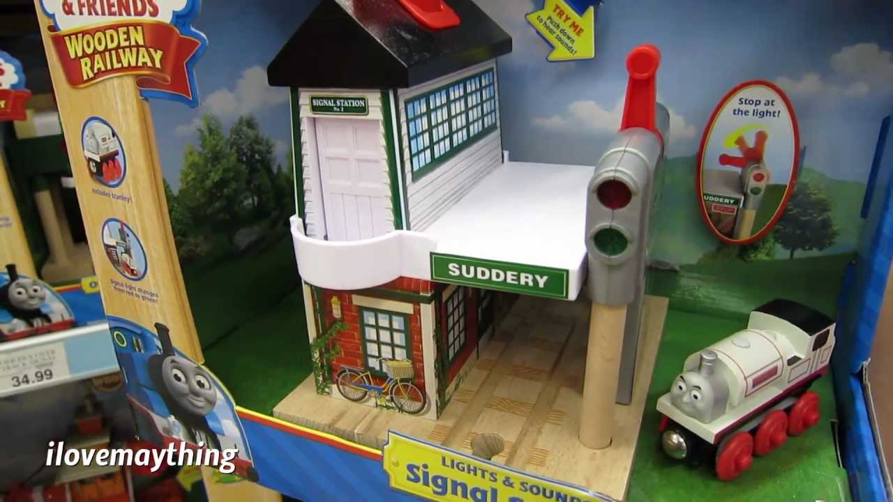Thomas & Friends: Lights and sounds signal station with Stanley - YouTube