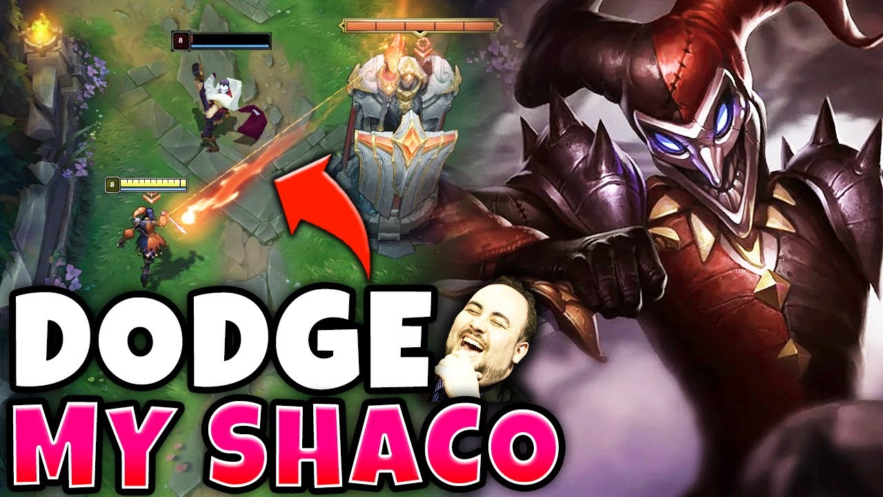 TROLLING BOT LANE WITH AP SHACO SUPPORT - Pink Ward Shaco Gameplay - YouTube