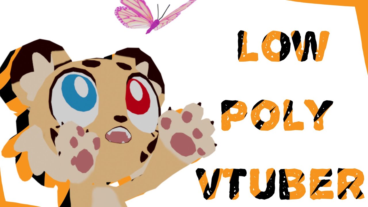 Lowpoly Tiger Vtuber / Vrchat - YouTube