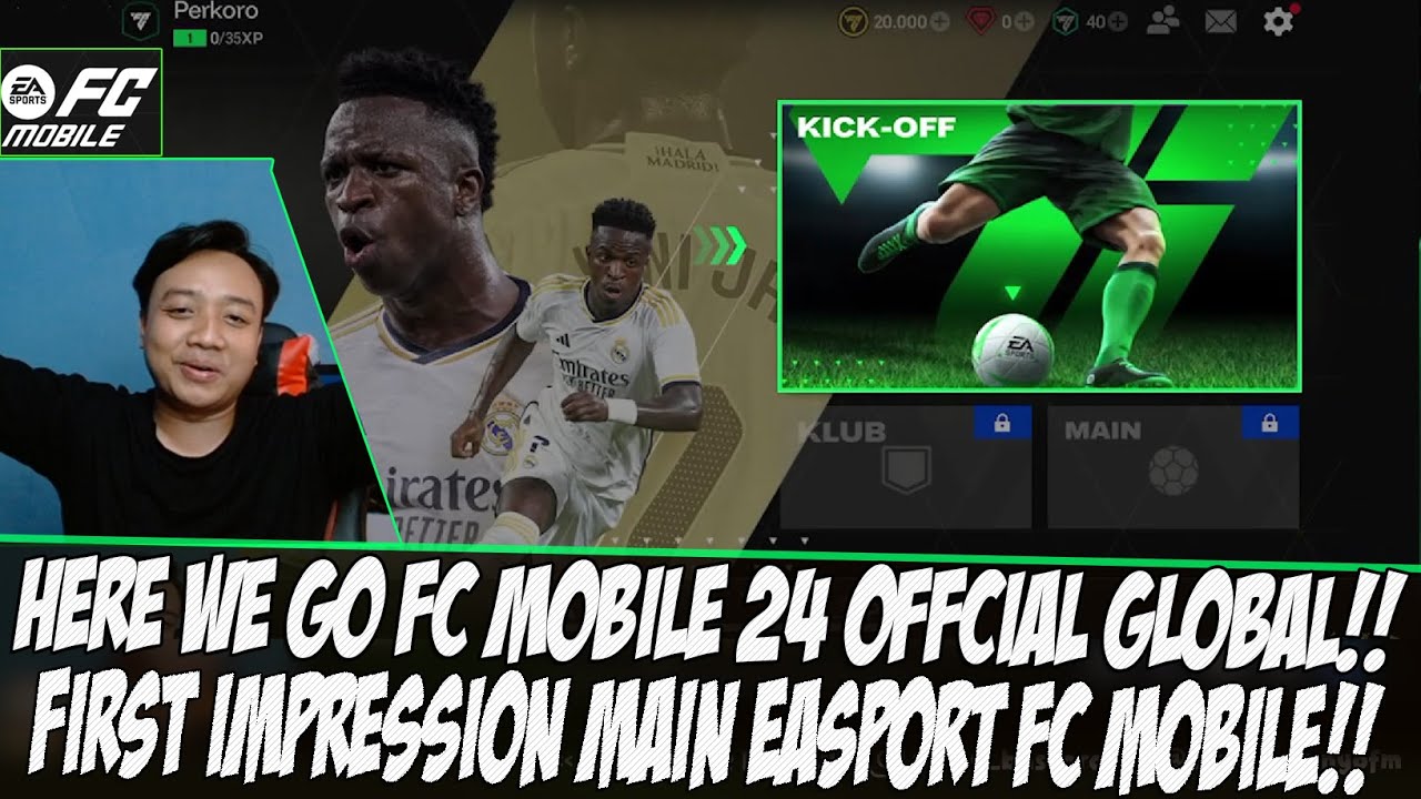 📌HERE WE GO FC MOBILE 24!! PERKORO DUNYO PERTAMA KALI MAIN EASPORT FC ...