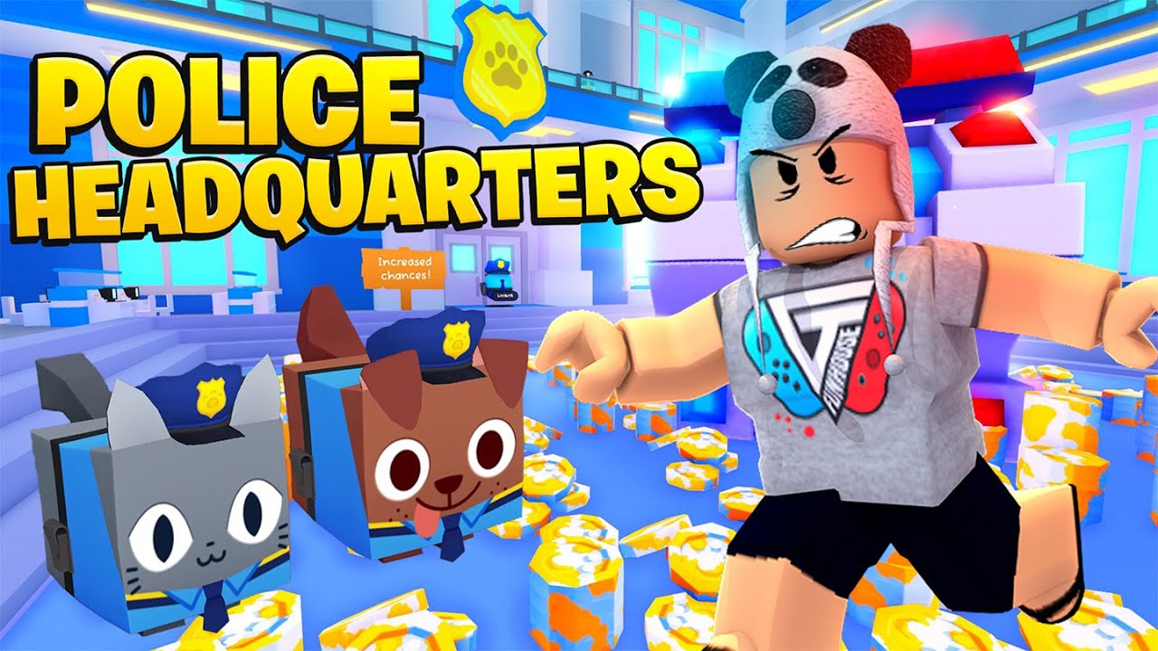 BREAKING IN THE POLICE HEADQUARTERS! Pet Sim 99 | Prison Update 2 - YouTube