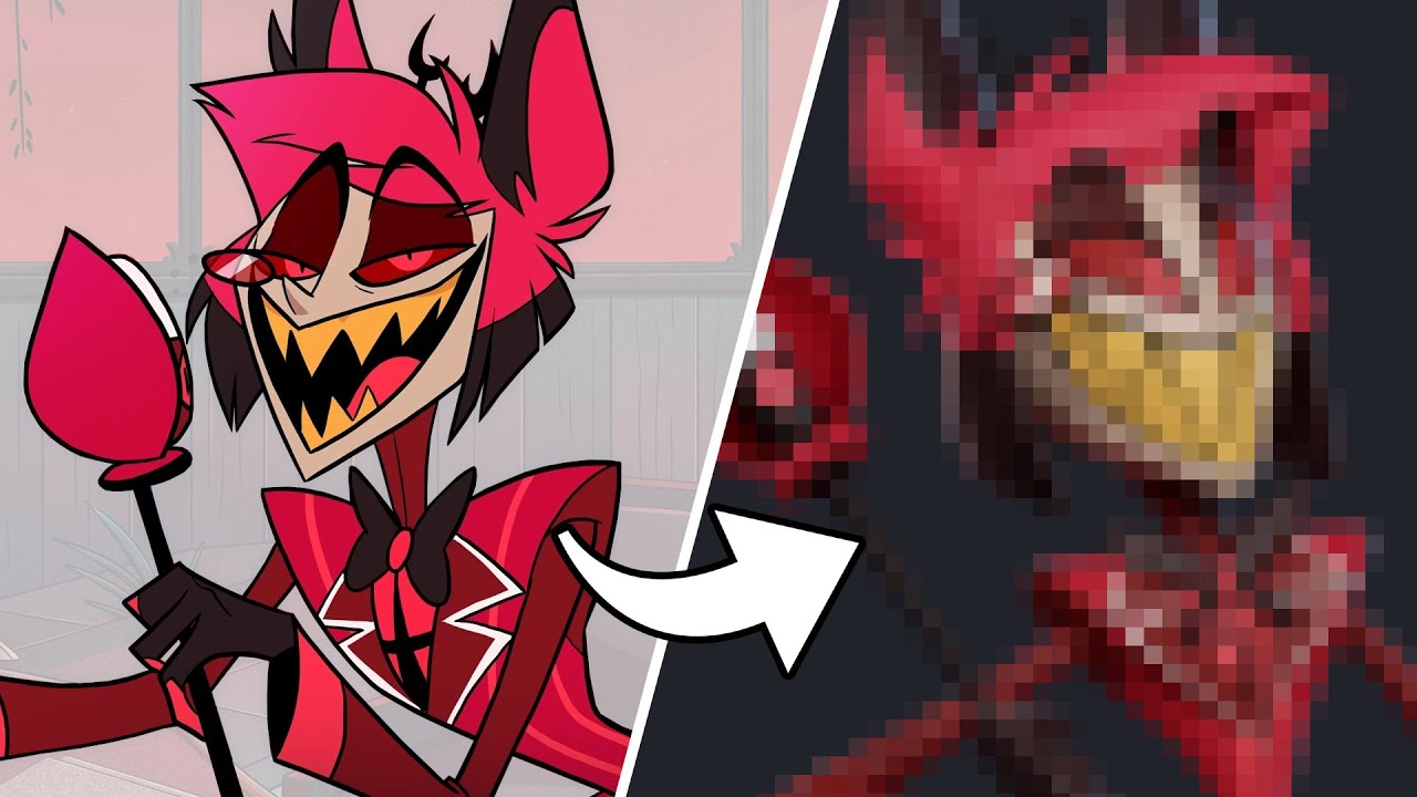 😈 Watch A Pro 3D Sculptor Create Alastor From Hazbin Hotel (2D to 3D ...