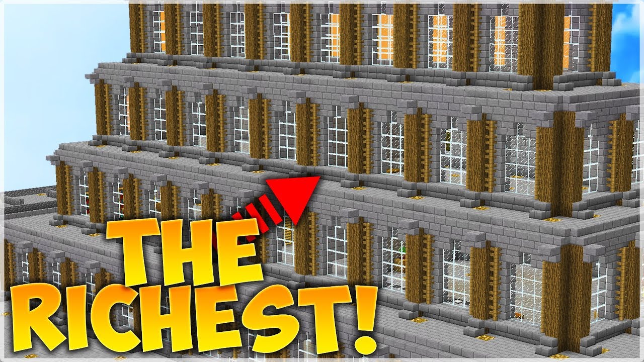 BASE TOUR ON THE RICHEST/COOLEST BASE EVER!? | Minecraft Modded ...