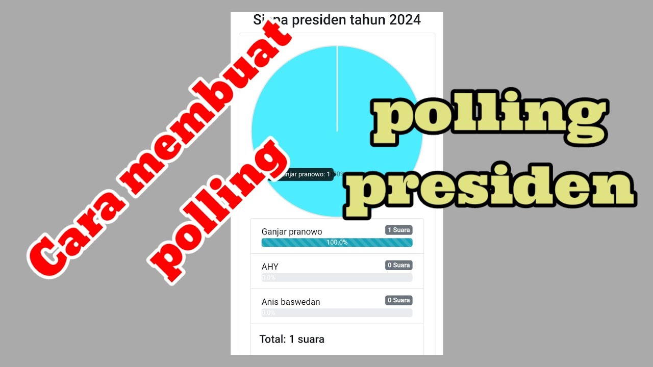 CARA MEMBUAT POLLING || POLING KITA - YouTube