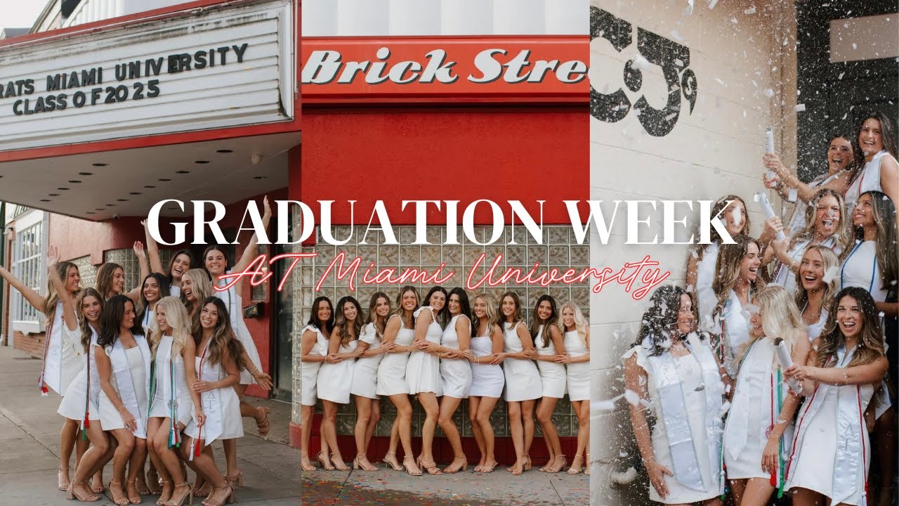 Miami University Graduation Week Vlog - YouTube