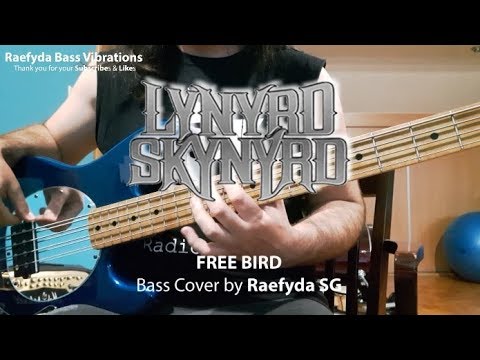 Lynyrd Skynyrd - Free Bird (live) [Bass Cover - Raefyda SG] - YouTube