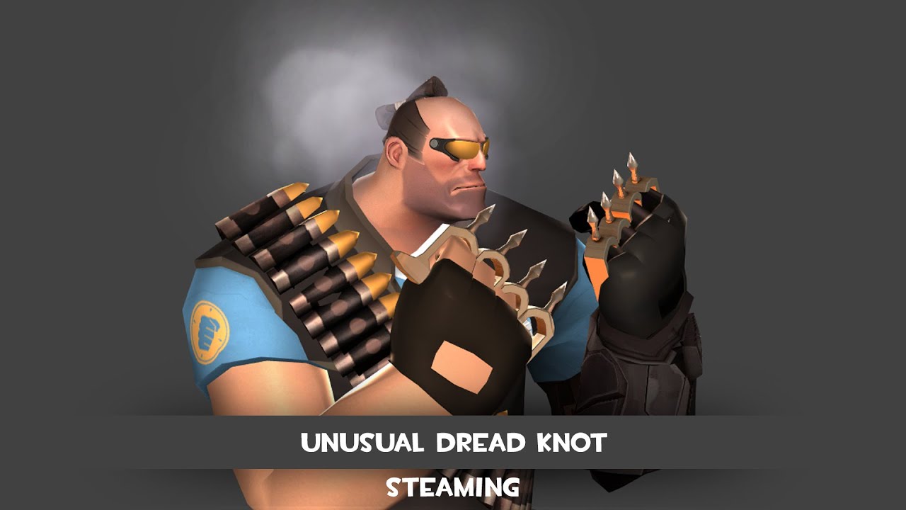 Team Fortress 2 - Unusual Dread Knot - Steaming Effect - YouTube