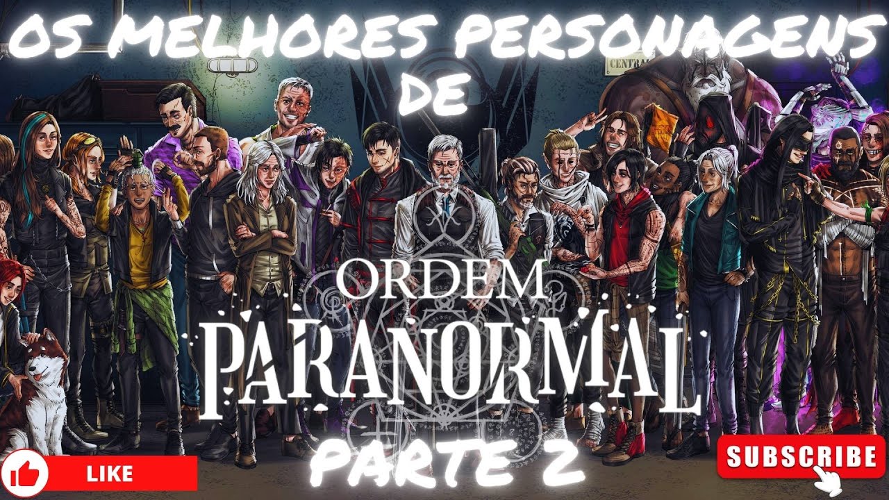 OS MELHORES PERSONAGENS DE ORDEM PARANORMAL RPG - Pt.2 (Tier List ...