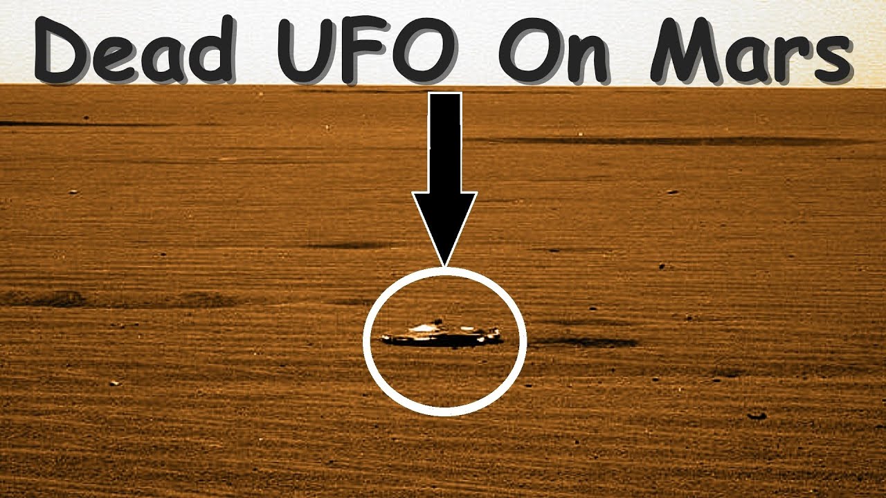 Aliens' Crashed Spacecraft On Meridiani Planum, Mars || Dead UFO On ...