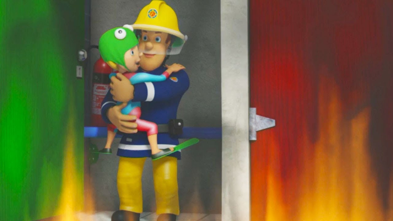 Fireman Sam full episodes HD | Sam gets the kids out of the fire ...