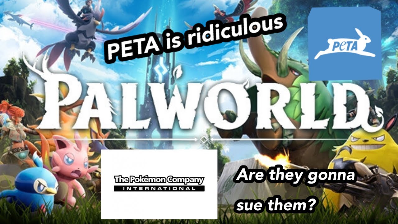 The whole situation between PALWORLD vs The Pokemon Company and PETA is ...