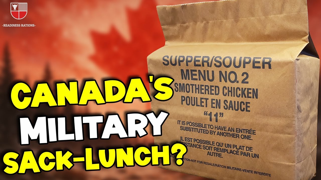 Canadian Field Ration: Individual Meal Pack (MRE) 🇨🇦 2011 IMP Military ...