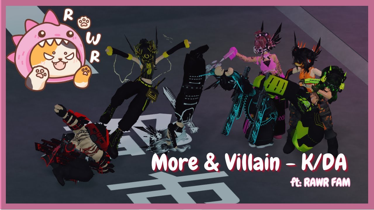 RAWR Fam Cyberpunk Dance Filming | KOYA DANCE STUDIO Roblox - YouTube