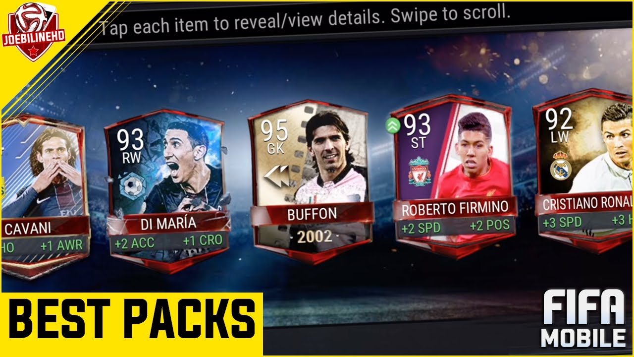 BEST PACKS EVER ON FIFA MOBILE #FIFAMOBILE MY BEST FIFA MOBILE PACK ...
