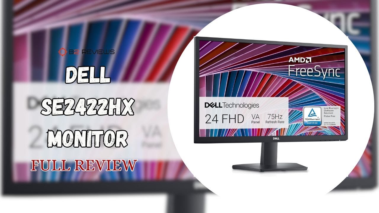 Dell 24" FHD Monitor – Crisp Display, 75Hz, Anti-Glare & Energy Saving ...