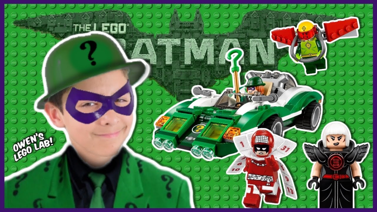 Kid Review - LEGO Batman Movie: The Riddler Riddle Racer #70903 Time ...