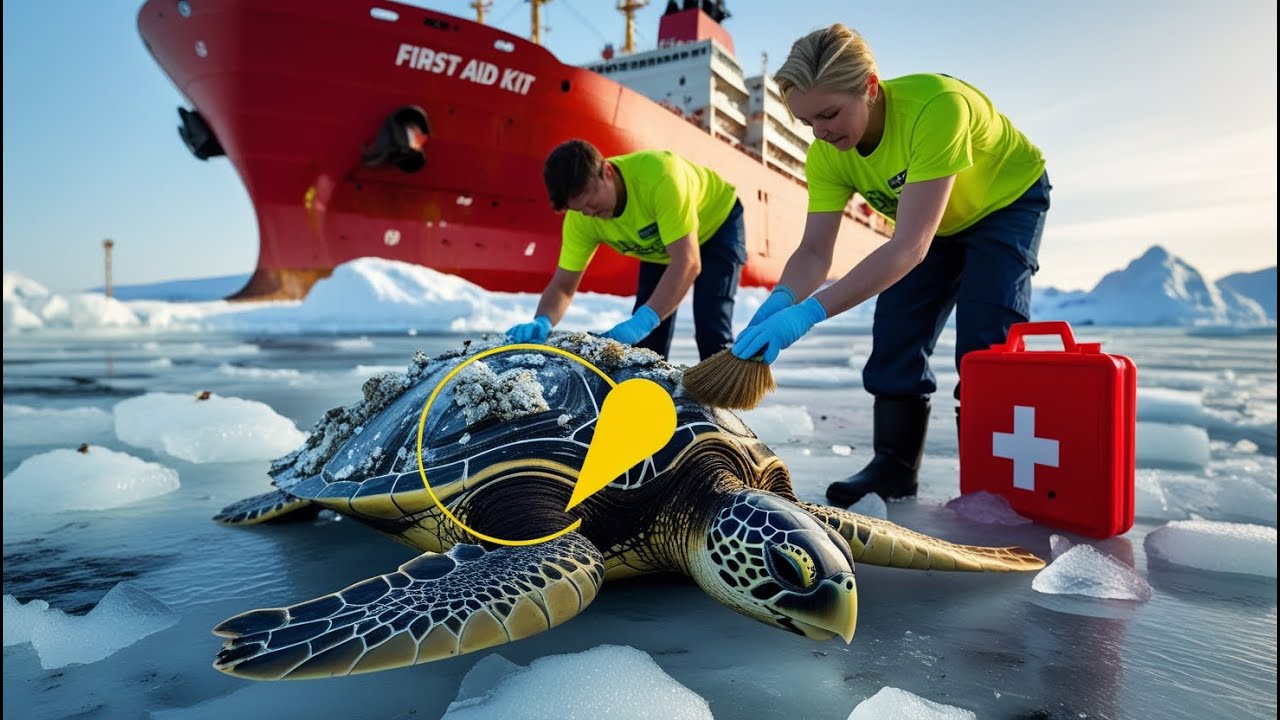 The Extraordinary Rescue of a Barnacle-Covered Sea Turtle: A ...