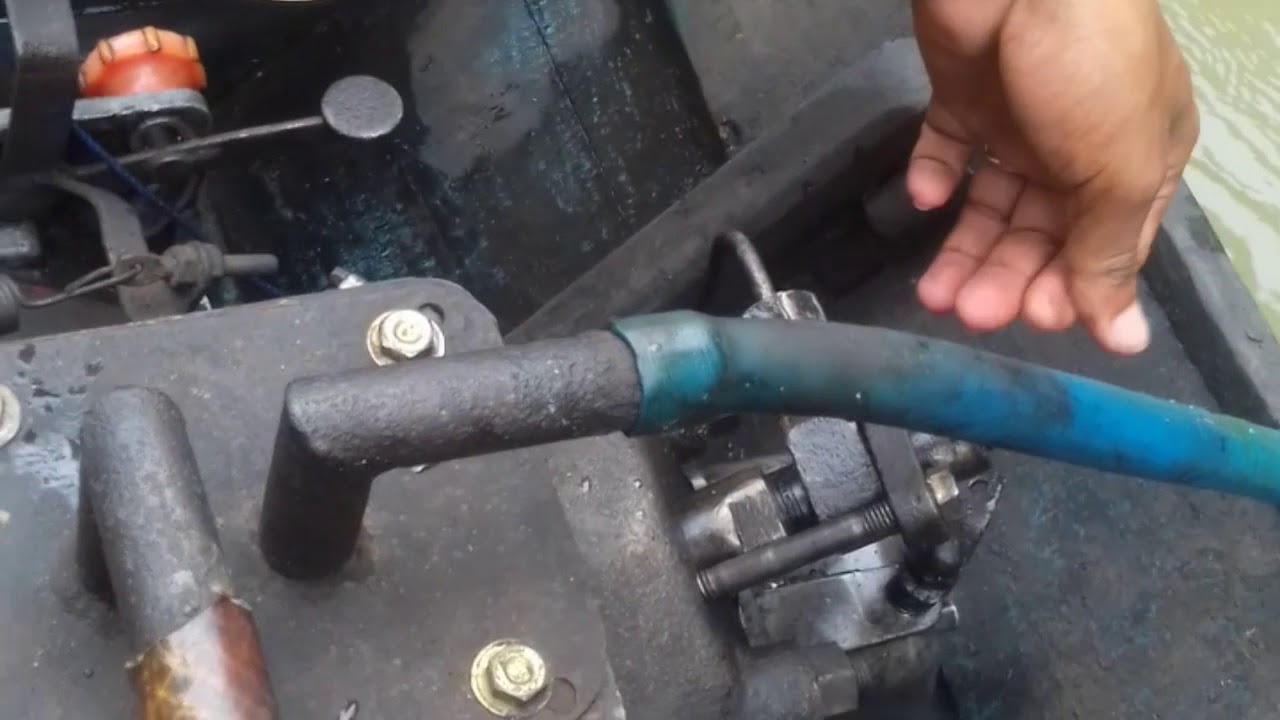 Cara menghidupkan mesin dompeng dgn benar - YouTube