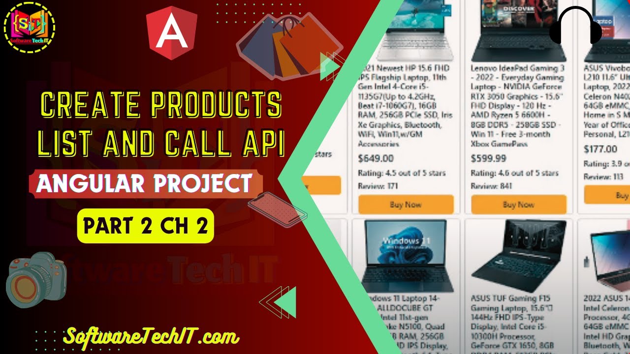 Angular Live Ep 2 2 Create Products List And Call Api Create Ecommerce Angular Project Youtube
