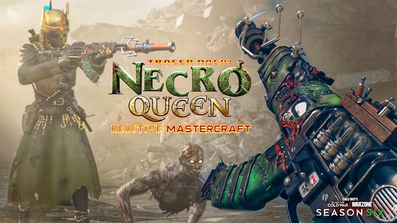 Tracer Pack: Necro Queen Reactive Mastercraft Bundle - Warzone Showcase ...