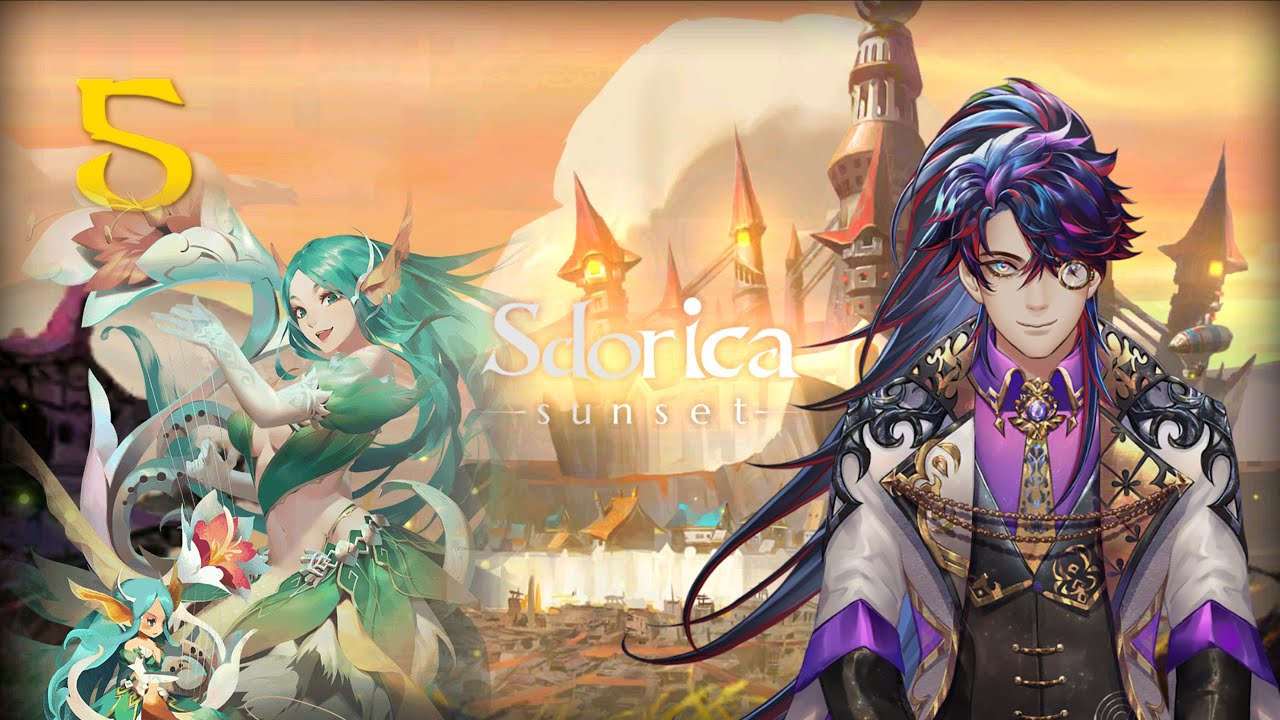 Sdorica Let's play part 5 - Some gacha and looking at the characters ...