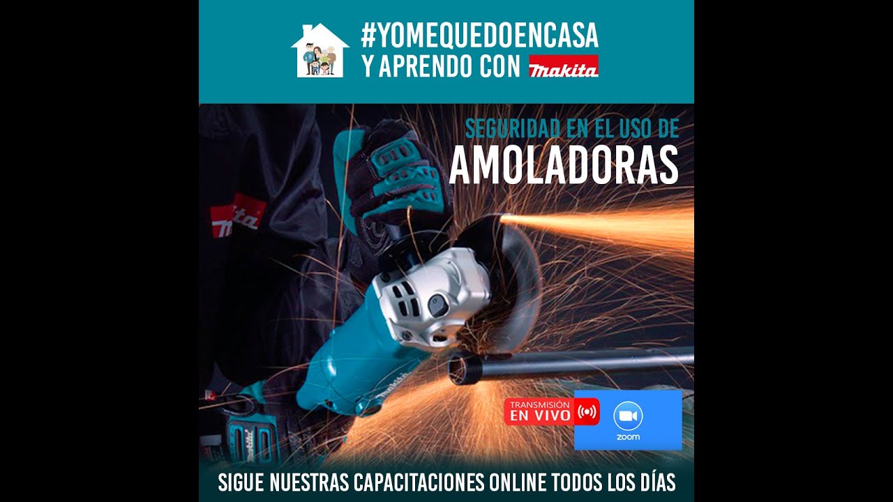 Seguridad en el uso de Esmeriles - YouTube