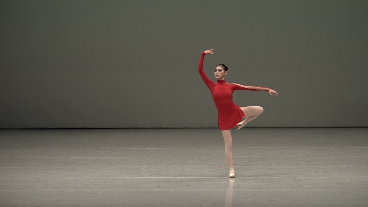 2017 Korea Ballet - K-proba 고등부 고학년 여자 sadness 창작 동상 강주연 - YouTube