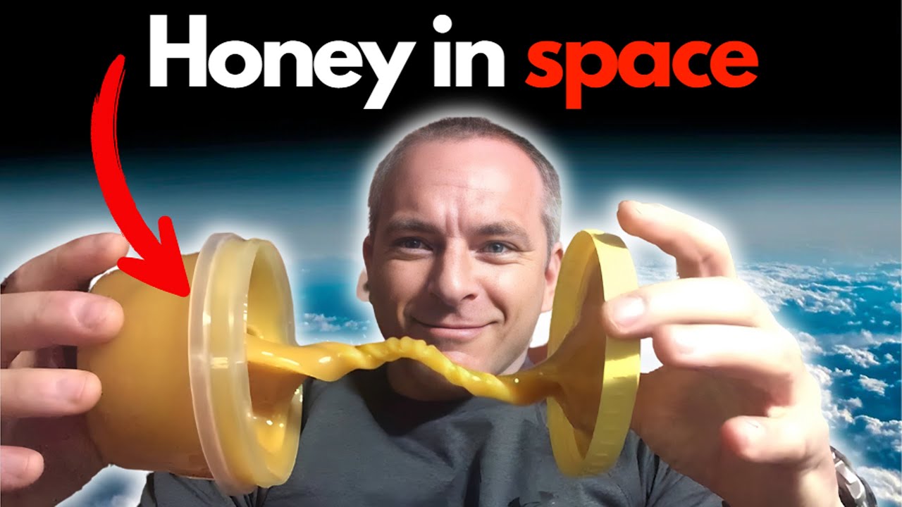 Honey In Space | A Zero Gravity Experiment - YouTube