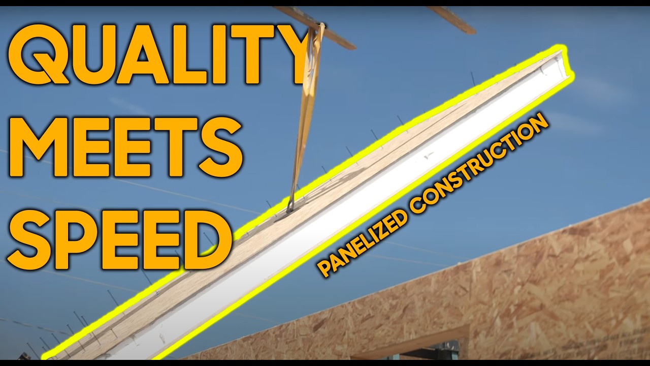 Is Panelized Construction the KEY to Quality Affordable Housing? - YouTube