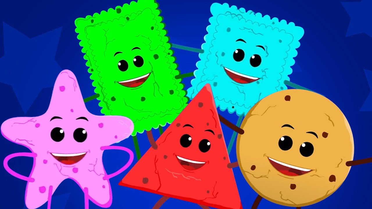Five In The Bed Cookies + More Cartoon Video and Preschool Song for ...