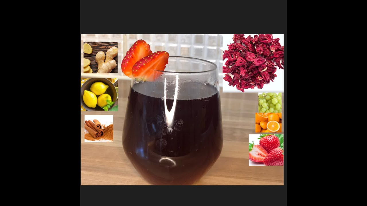 HOW TO MAKE SOBOLO /BOOST YOUR IMMUNE SYSTEM / Hibiscus Tea - YouTube