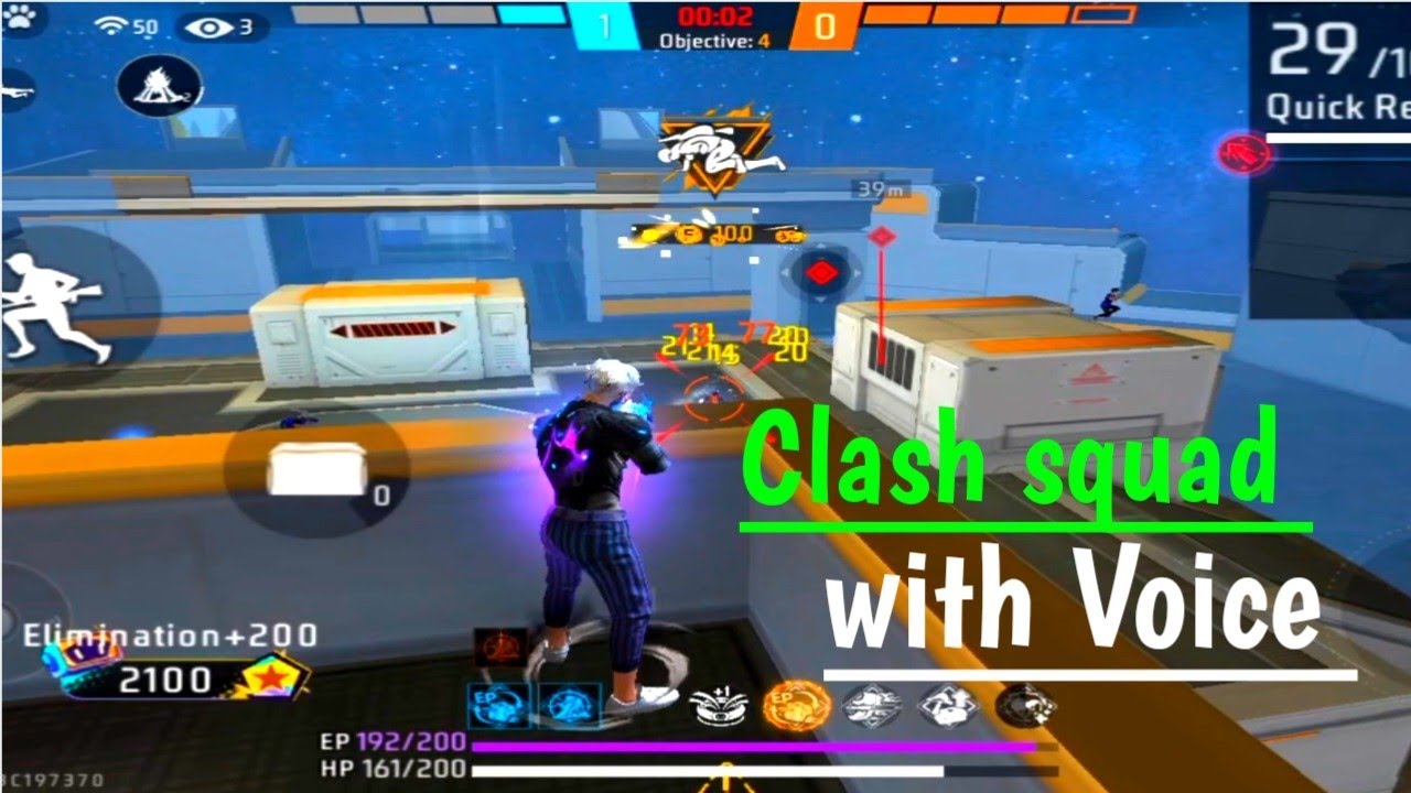Clash Squad Full Gameplay With Voice ||Free Fire Max Clash Squad Full ...