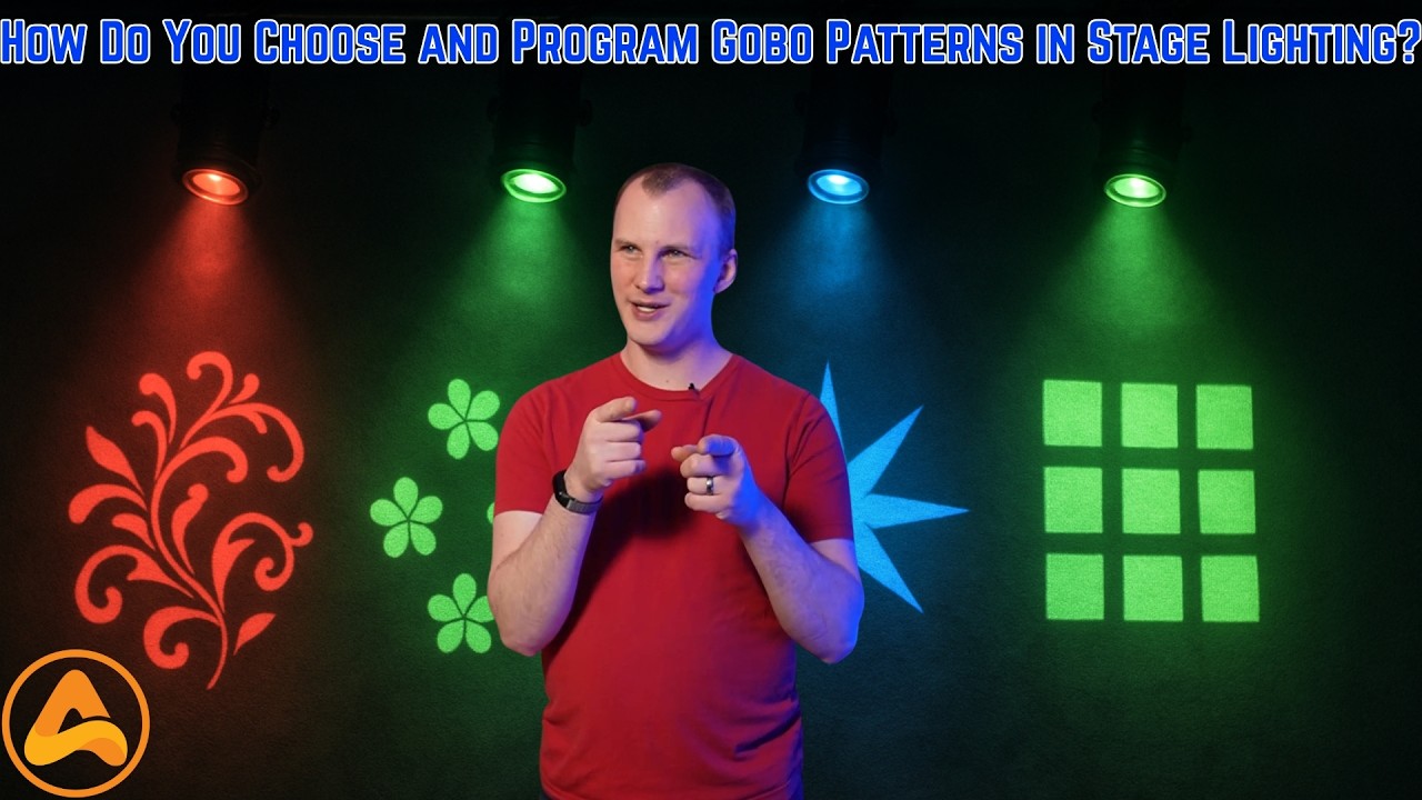 How Do You Choose and Program Gobo Patterns in Stage Lighting? - YouTube