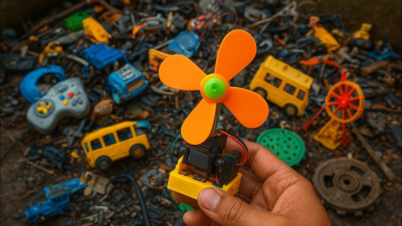 I Made a Crazy Gadget From Scrap Toys! | scrape idea - YouTube