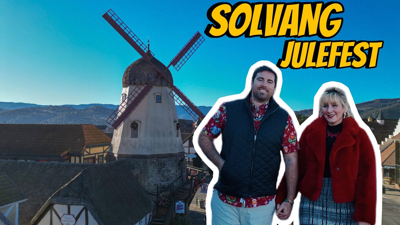 Solvang California for Christmas Julefest: Ostriches, Tree lighting ...