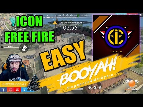 ICON FREE FIRE MUDAH DAPAT BOOYAHH!!