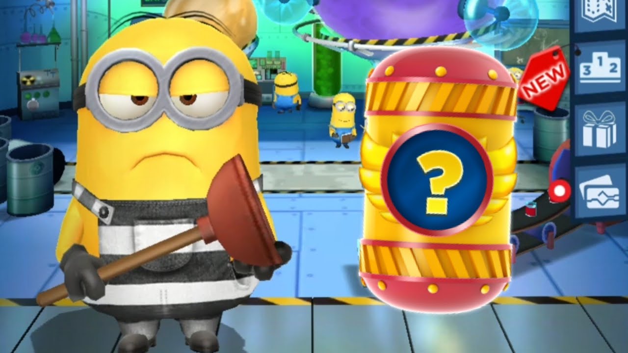 Minion Rush Prisoner costume run | Expert prize pod reward - YouTube