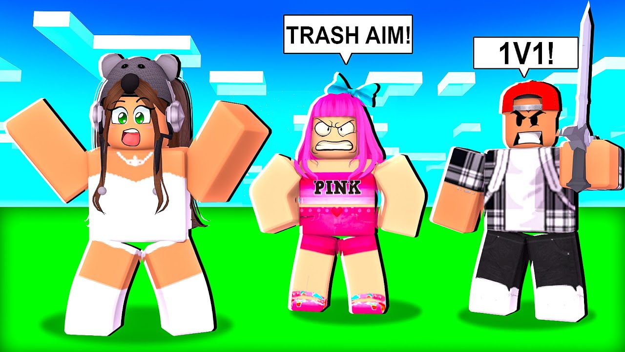 Toxic Girl Gets MAD, So She Calls Her Simp To TEAM On Us..(Roblox ...