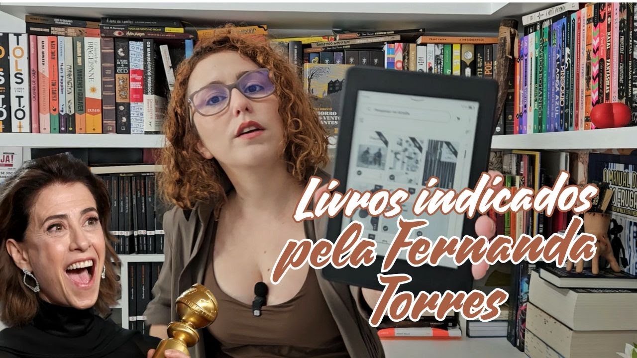 Li os livros indicados pela Fernanda Torres - YouTube