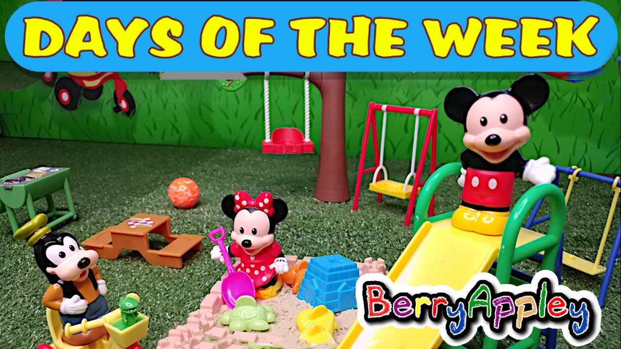 Learn the Days of the Week with Mickey Mouse and Friends | Days of the ...