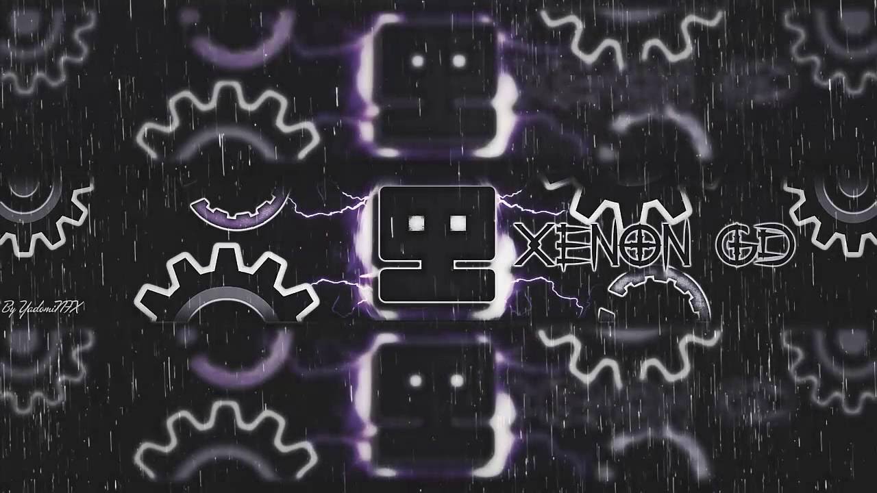 Geometry Dash Banner /// Speed Art - Xenon GD - YouTube