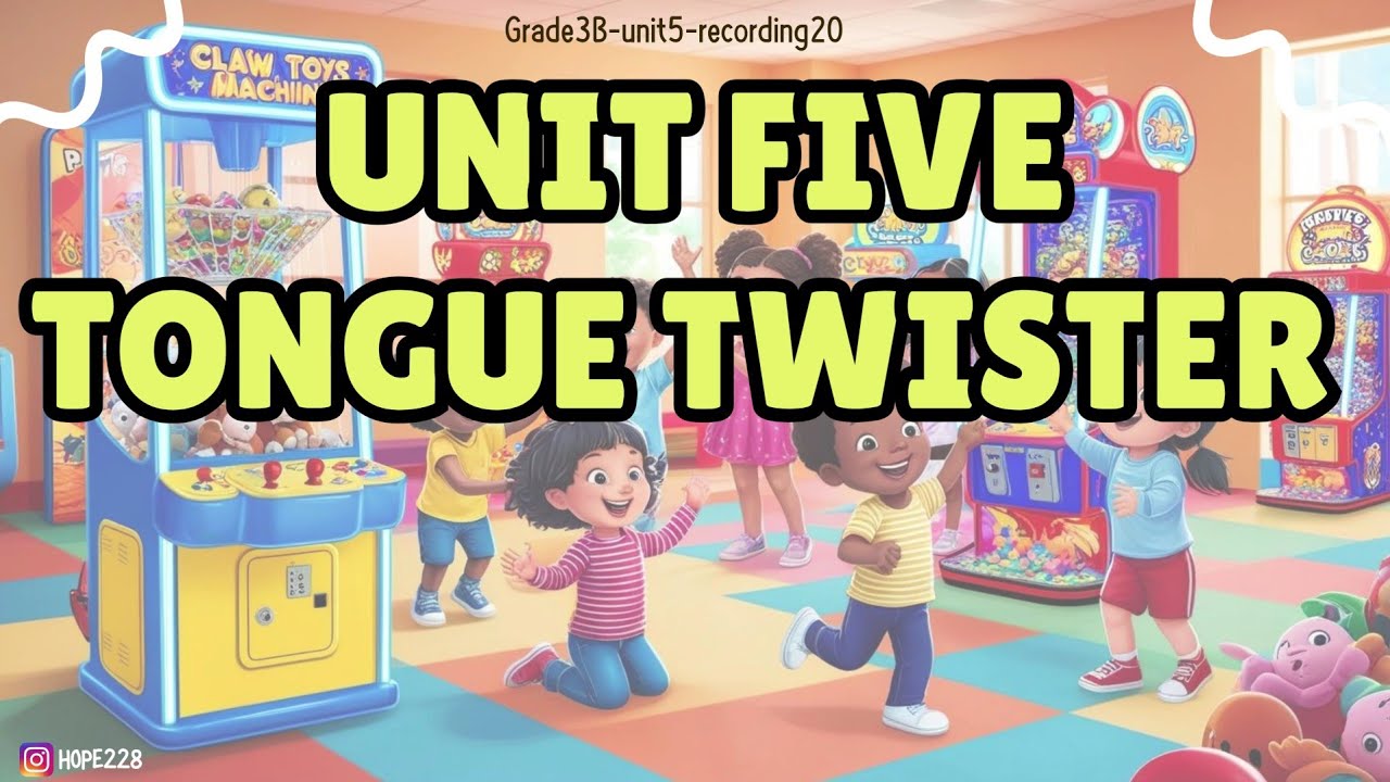Grade 3B Unit5-Recording20 - YouTube