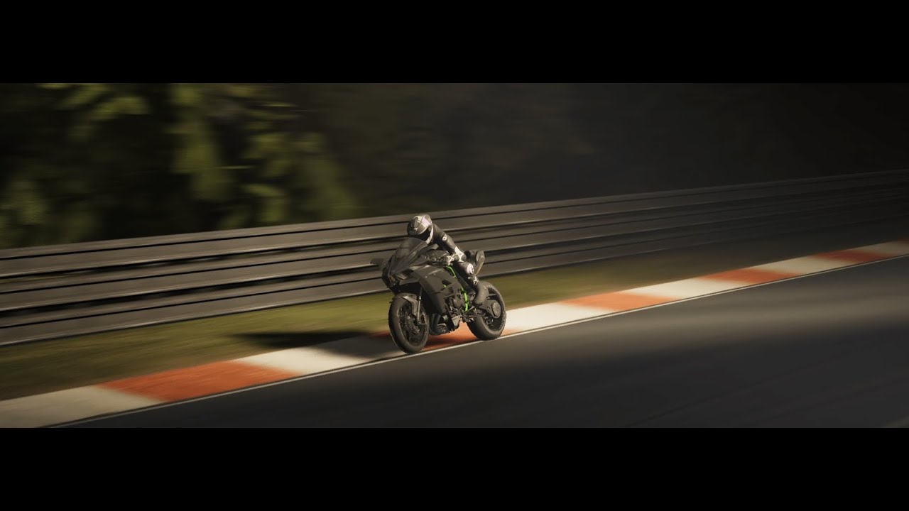 H2R AT NURBURGRING | 3 LAPS / NO HUD / CINAMATIC / DYNAMIC WEATHER ...