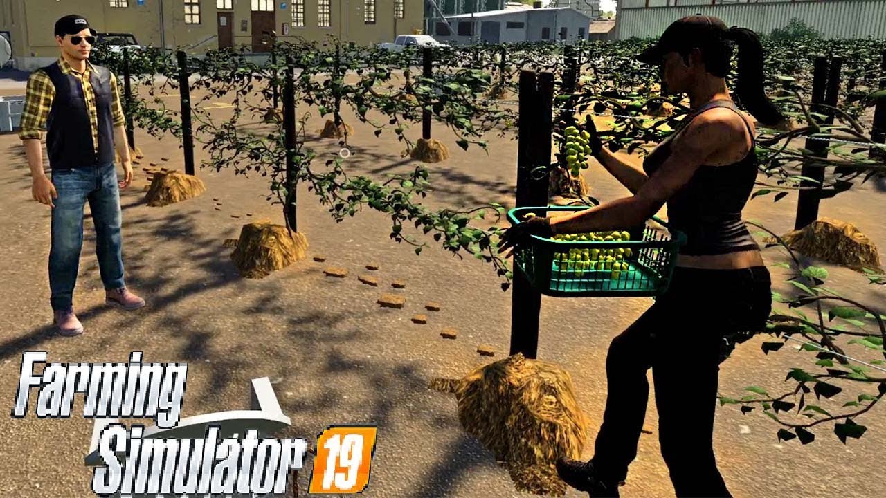 FARMING SIMULATOR 19 #50 - VIGNETI CON DONNE LAVORATRICI w/Robymel81 ...