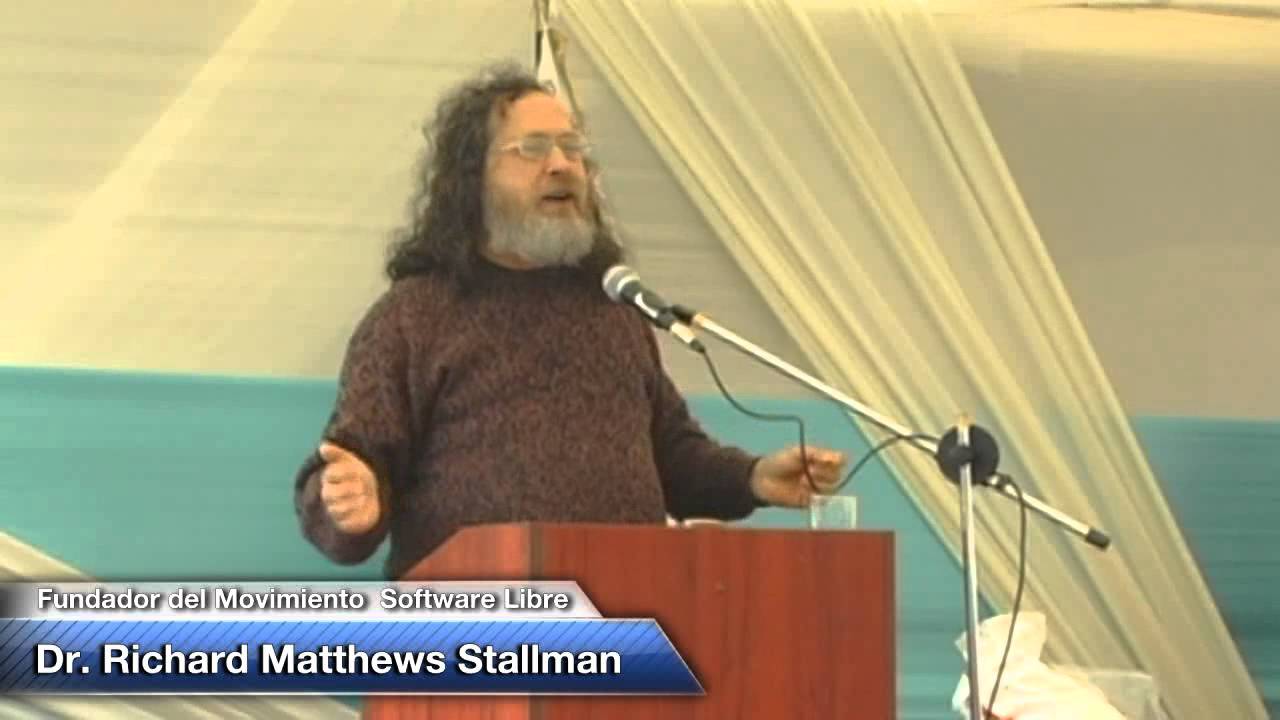 Conferencia Magistral Software Libre Dr Richard Matthew Stallman 01.mpg ...