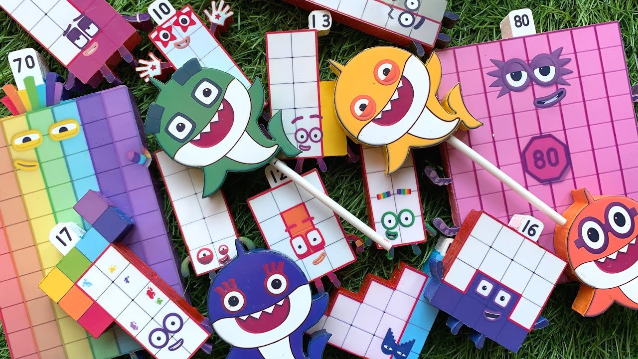 Looking for Numberblocks NEW 150 158 Puzzle Tetris Space ASMR ...