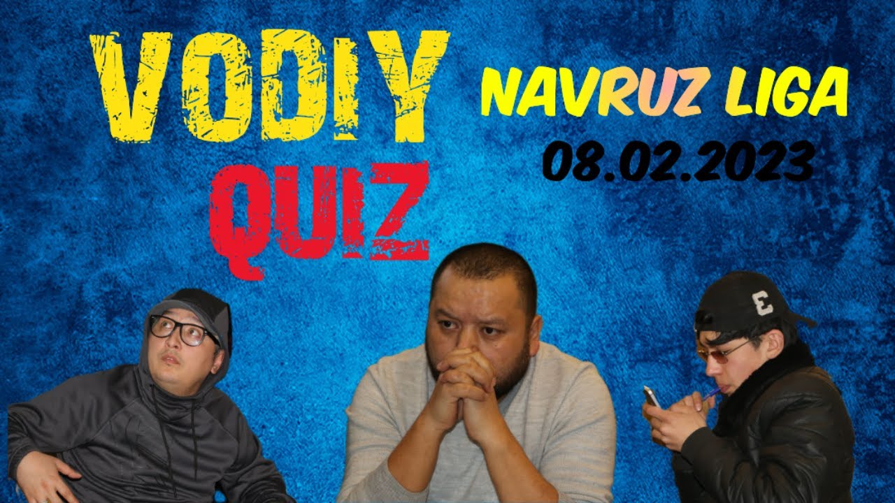 #vodiy quiz, #futbolquiz #zakovat. VODIY QUIZ. NAVRUZ LIGA. 08.02.2023 ...