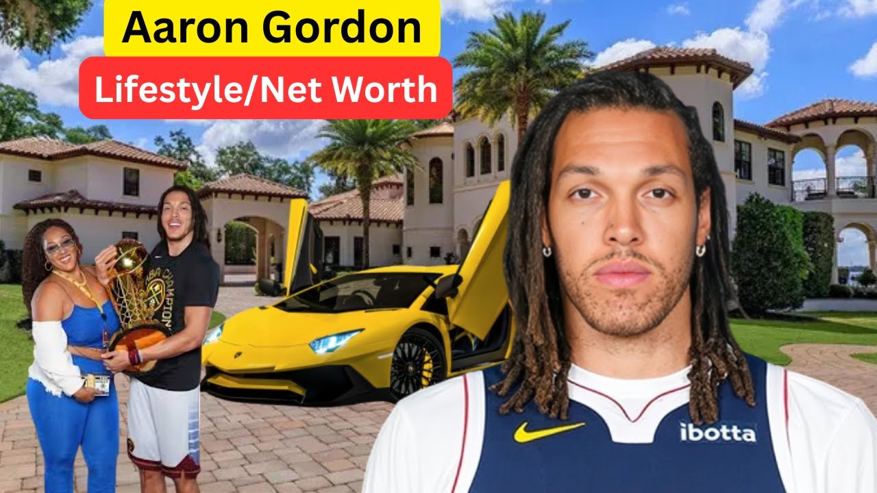 The Lifestyle Of Aaron Gordon 2025!! Age 30, Family, House Tour, Cars ...