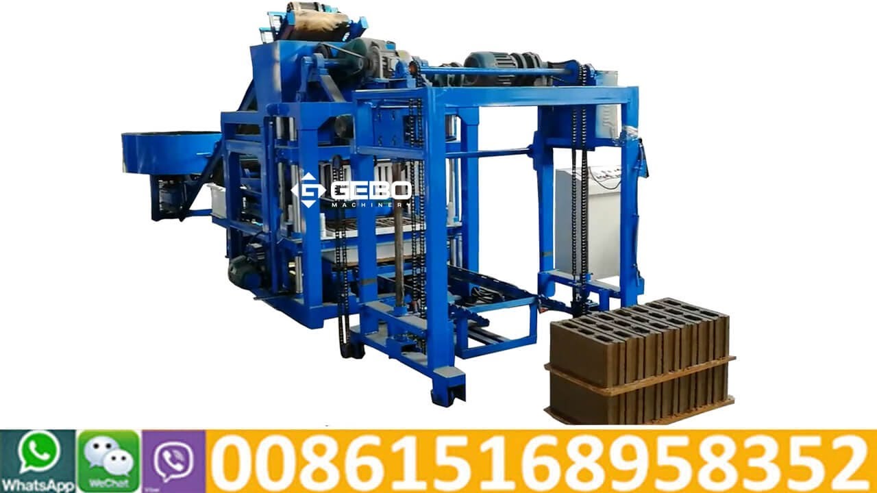 QT4 25 small automatic cement hollow block making moulding machine,CHB ...
