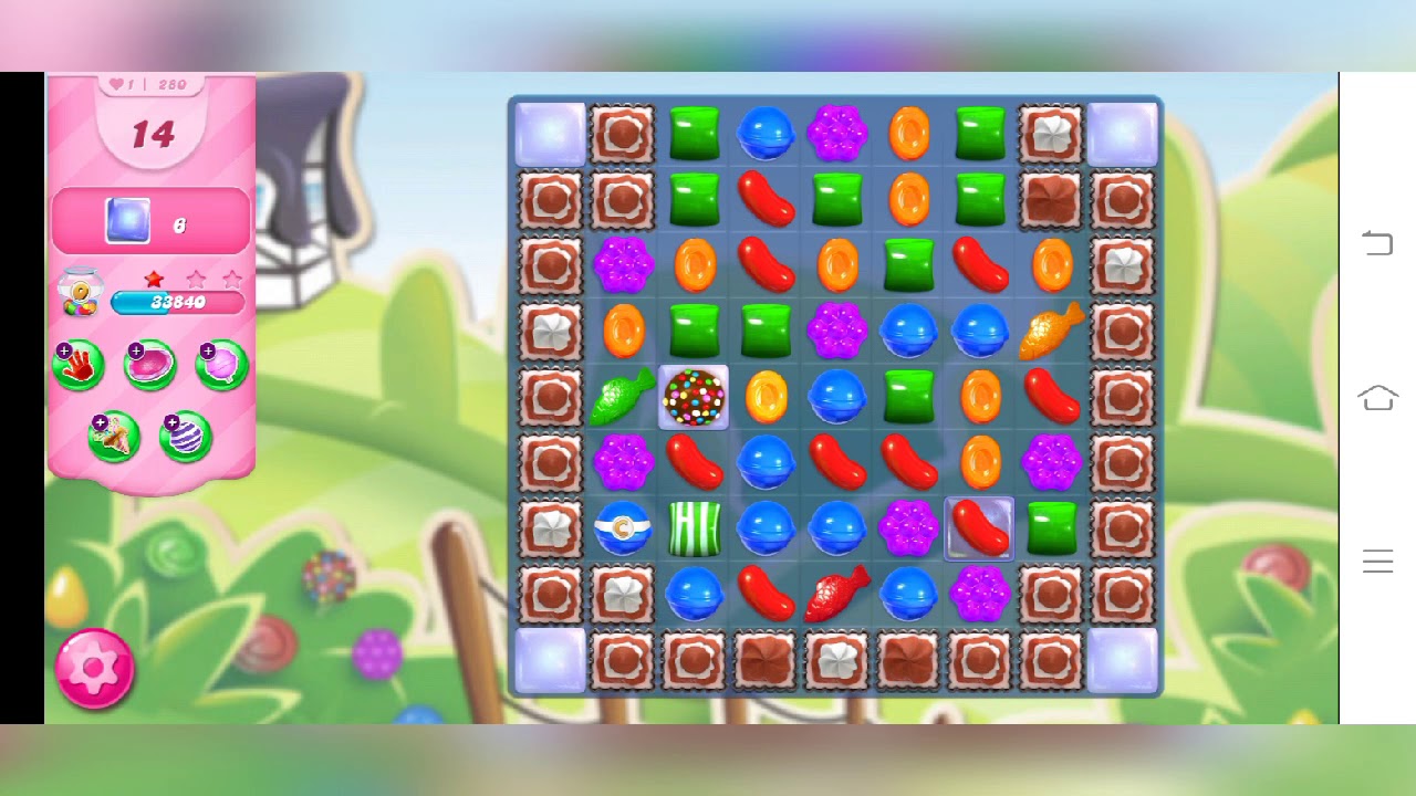 Swipe Match Relax || Candy Crush Saga Level 280 No Boosters ⭐⭐⭐ - YouTube